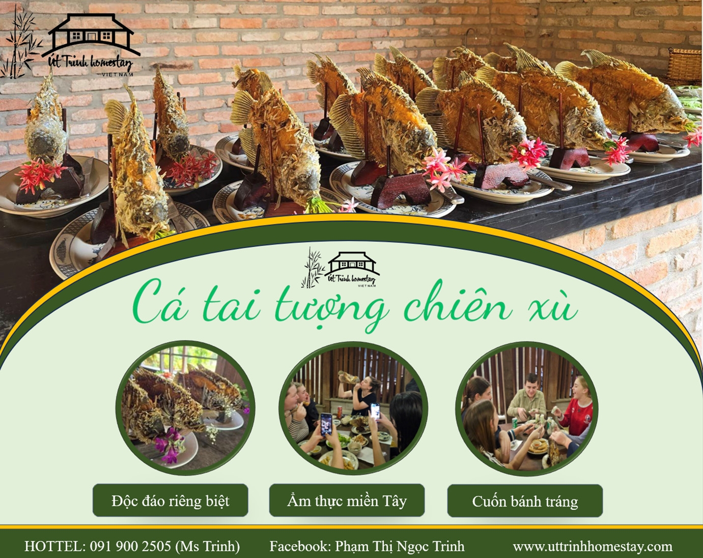 Cá tai tượng chiên xù